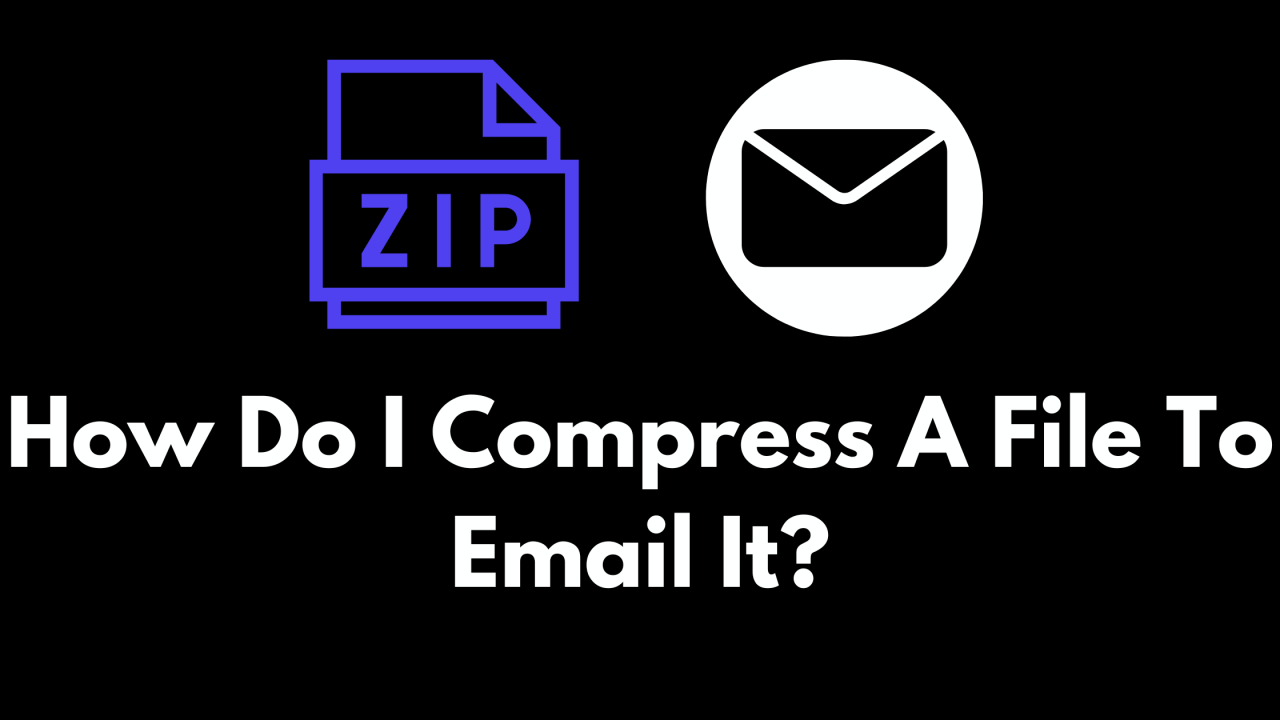 TransferStuff How Do I Compress A File To Email It 